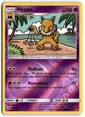 Pokemon TCG Hypno 60/149 Sun & Moon Base Reverse Holo NM | eBay