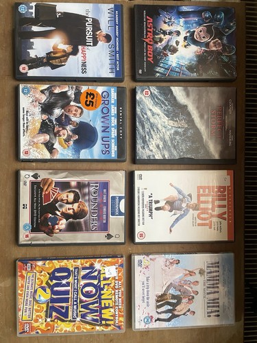 8 DVDs Classic Quality Films Used Damage To Cases But Discs In Good ...