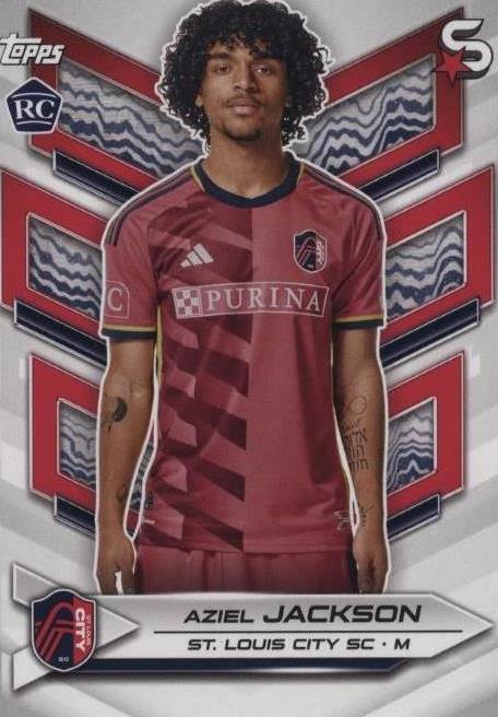 2024 Topps Mls Superstars - Aziel Jackson #126 (RC) for sale online | eBay