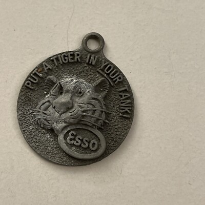 Vintage ESSO Key Tag Tiger In Your Tank PB28E | eBay