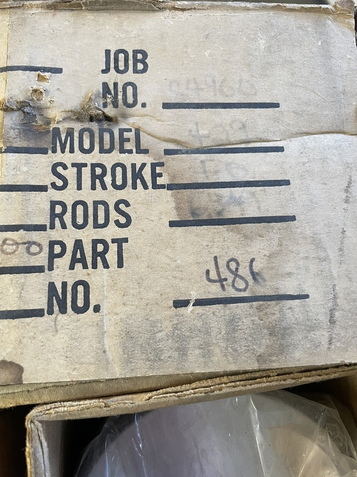 1969-1970 Boss 429 Mustang Pistons .030 Over Venolia Pistons Pistons ...