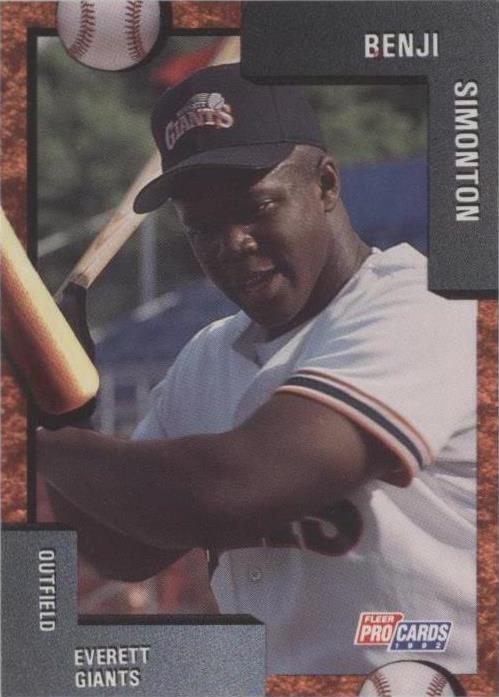 1992 Fleer ProCards Minor League - Benji Simonton #1705 (RC) for sale ...