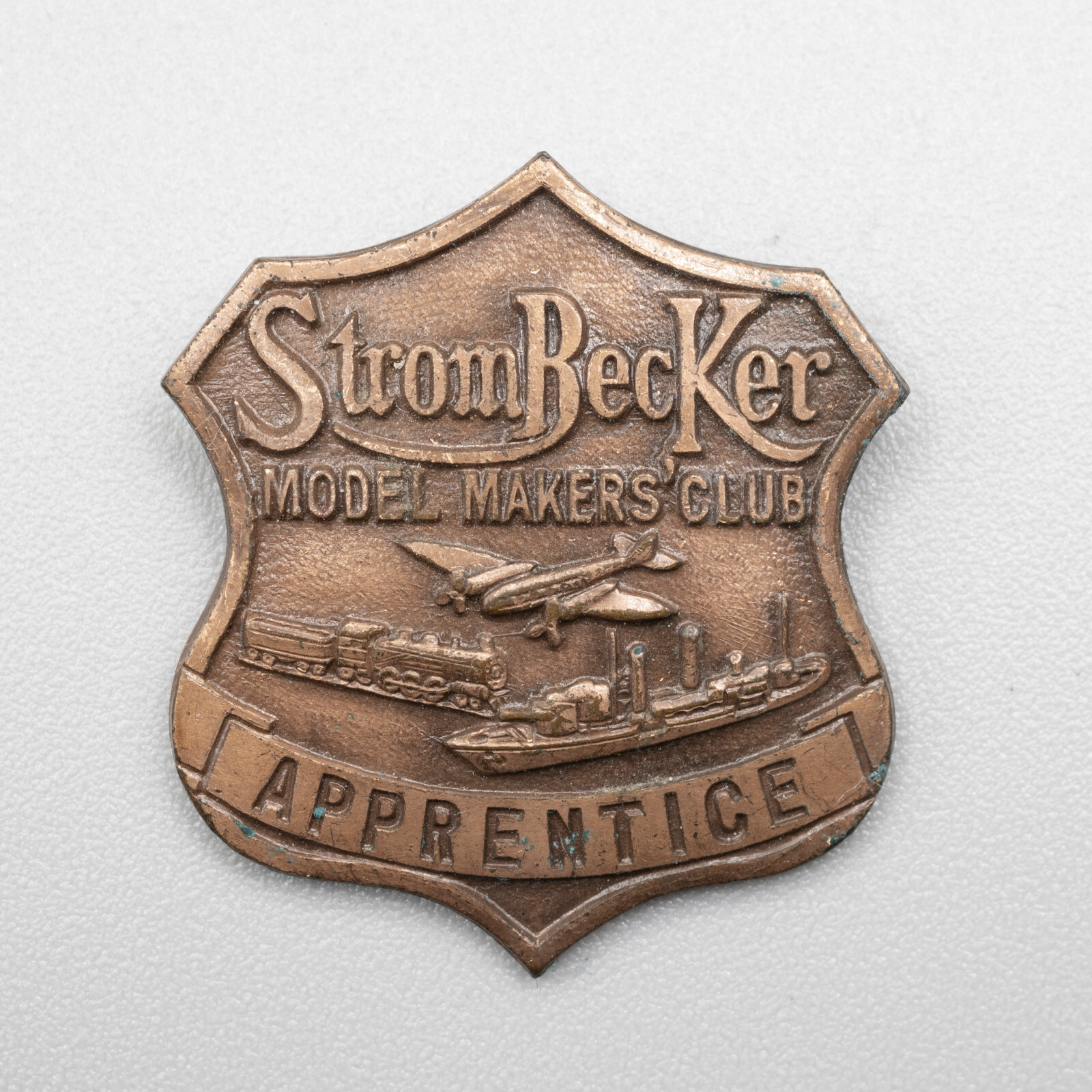 Strombecker Model Maker Apprentice Badge | eBay