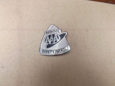 Rare Vintage AAA School Safety Patrol Badge in Great Condition! Space ...