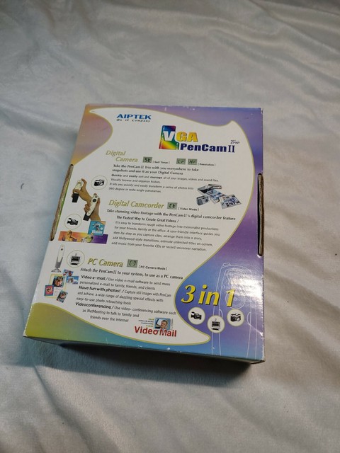 Aiptek PenCam VGA 2 0.4MP Digital Camera - Gray for sale online | eBay