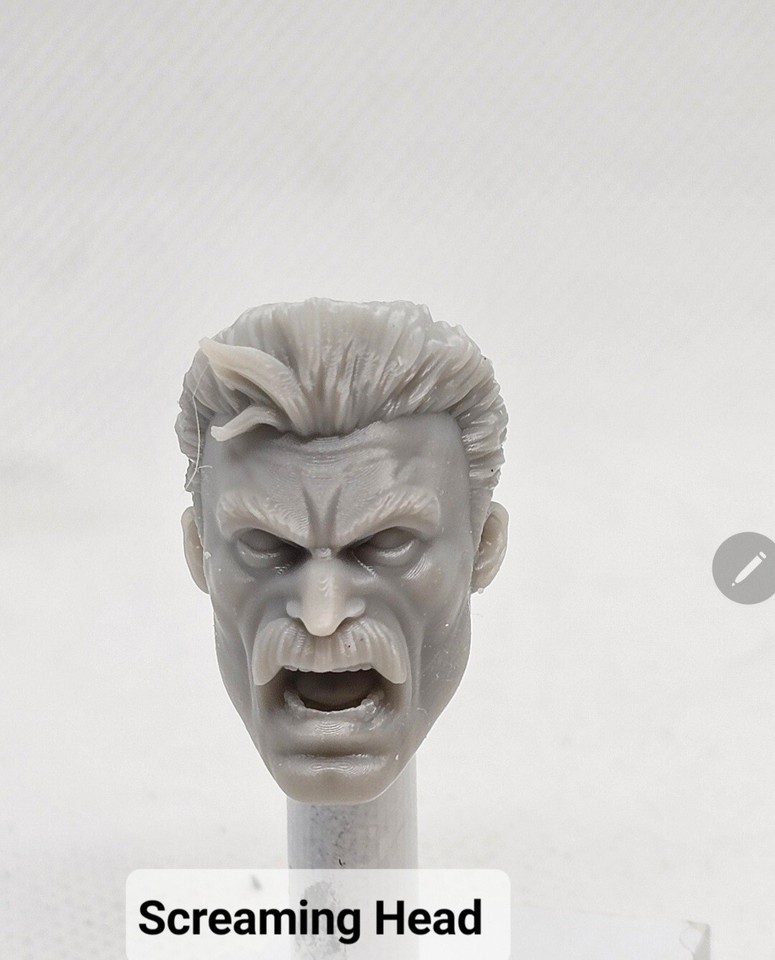 3d Print INVINCIBLE OMNI-MAN SCREAMING 1:10 7" MARVEL MCFARLANE DC ...