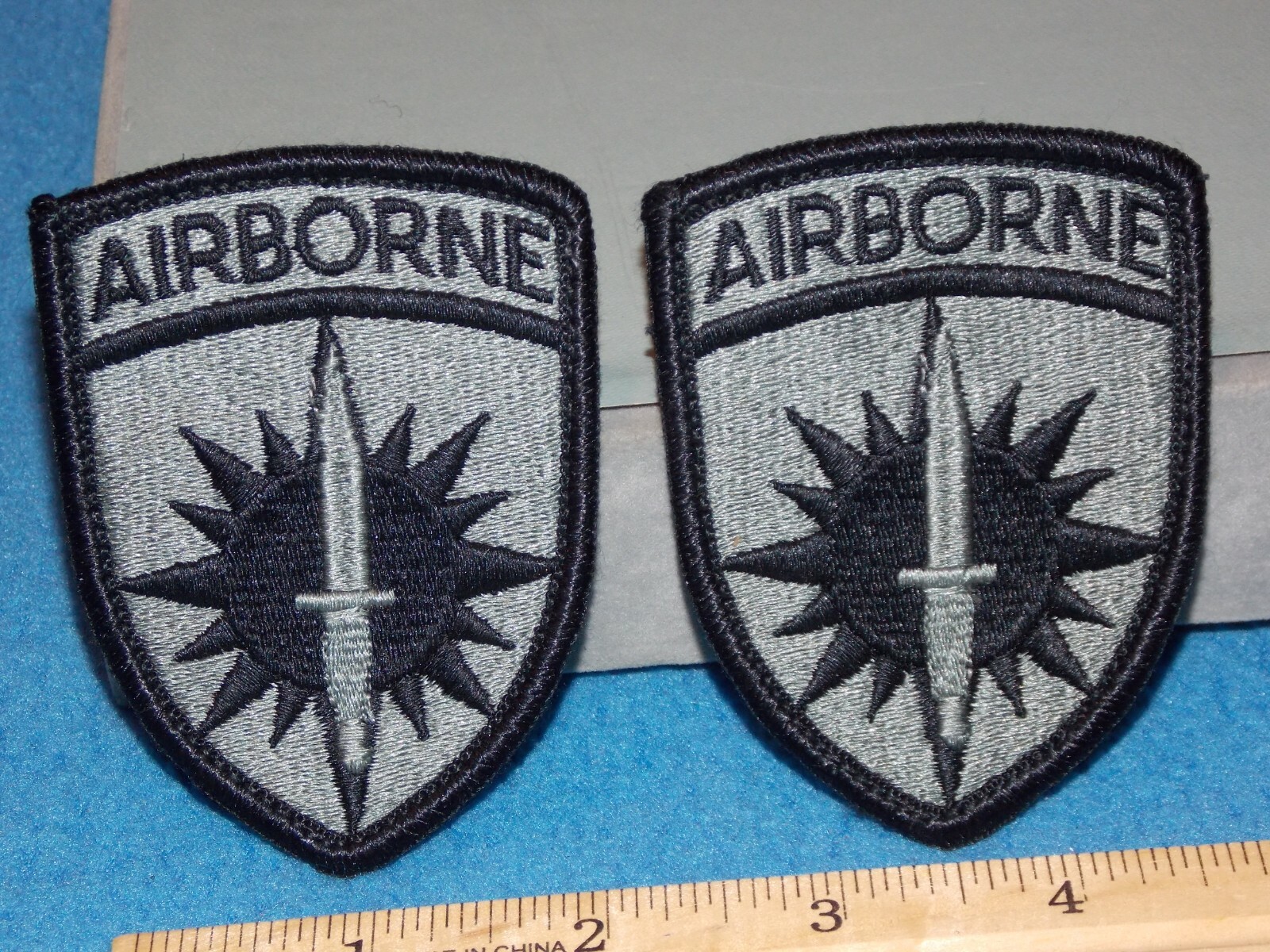 LOT 2-US Army Special Operations Command Central Airborne SOCCENT PATCH ...