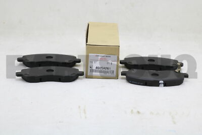 4605A261 Genuine Mitsubishi PAD SET,FR BRAKE | eBay
