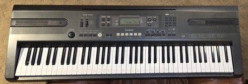 CASIO WK-110 Electronic Keyboard with Stand & Pedal | eBay