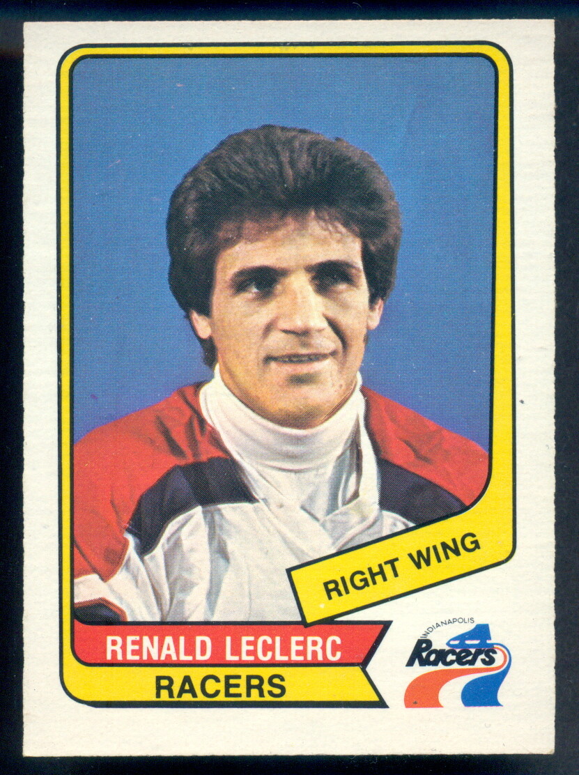 1976-77 OPC O PEE CHEE WHA Hockey #28 Renald Leclerc NM Indianapolis ...