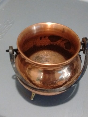 Copper Ware Unique Crafted Solid Copper Hand Hammered 5" Vintage | eBay