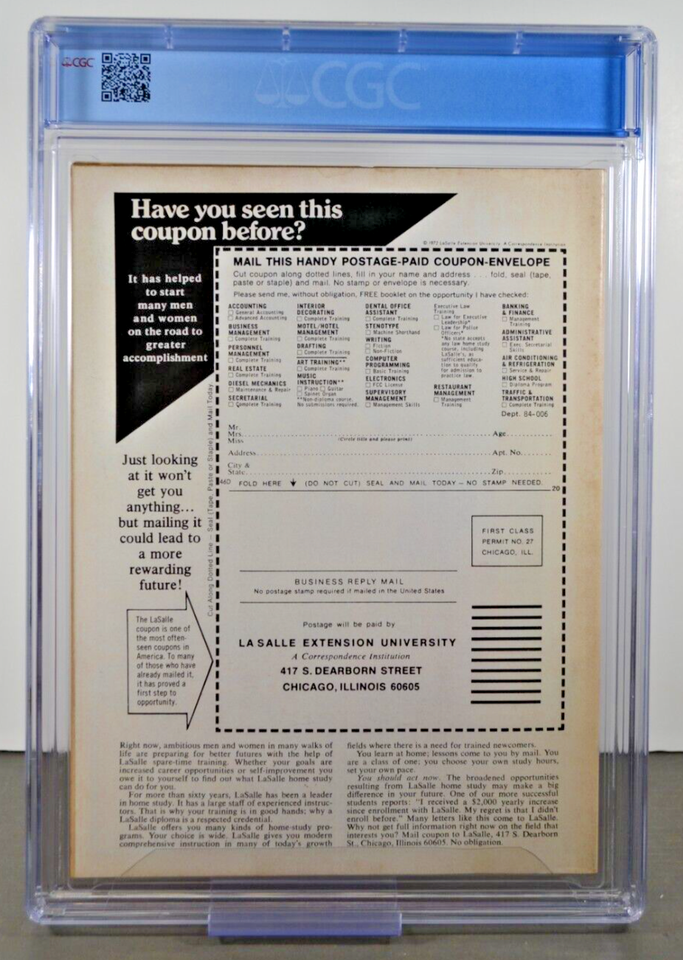 Marvel Preview #8 Marvel Comics Fall 1976 Legion of Monsters CGC 6.5 ...