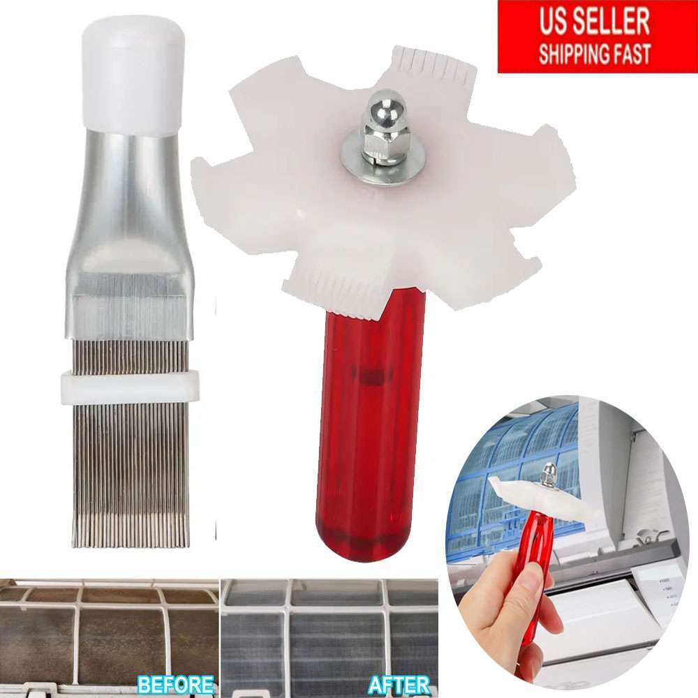 Air Conditioner Fin Comb Condenser Radiator Fin Straightener Cleaner ...
