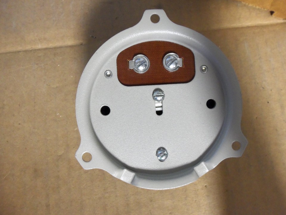New Faraday Gray Fire Alarm Bell 3" 336-3 336-3-0-120-60 120 VAC ...