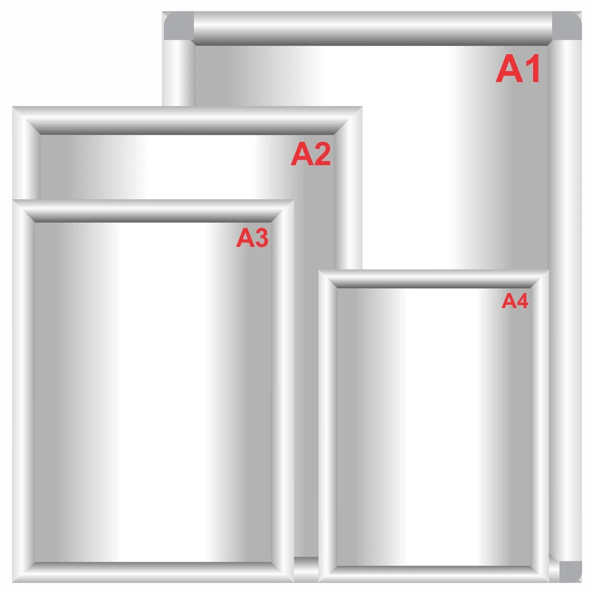 A1 Snap Poster Frames