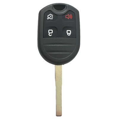 for Ford Fiesta Car Remote Control Key Fob 4 Button 2015 2016 2017 2018 ...
