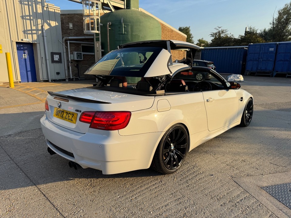 2012 BMW M3 E93, Pearl White, Semi-Automatic, V8, 4L, Red Interior ...
