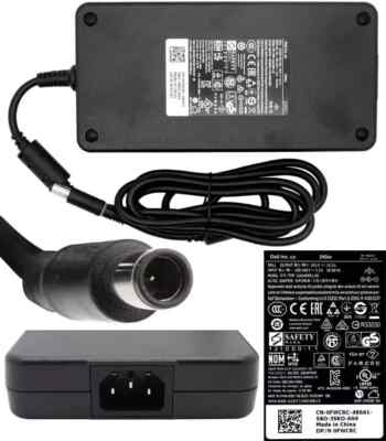 Genuine Charger For Dell Alienware M15 R4 15 R3 R4 Laptop Power Supply ...