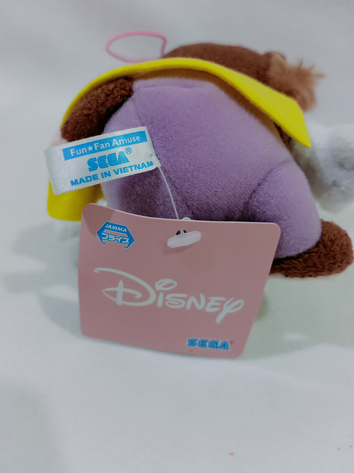 Gideon Plush Doll Pinocchio Cat Disney Sega Toy Japan Sitting 6.5" TAG ...