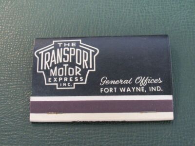 Matchbook Transport Motor Express Trucking Fort Wayne IN FULL 40 ...
