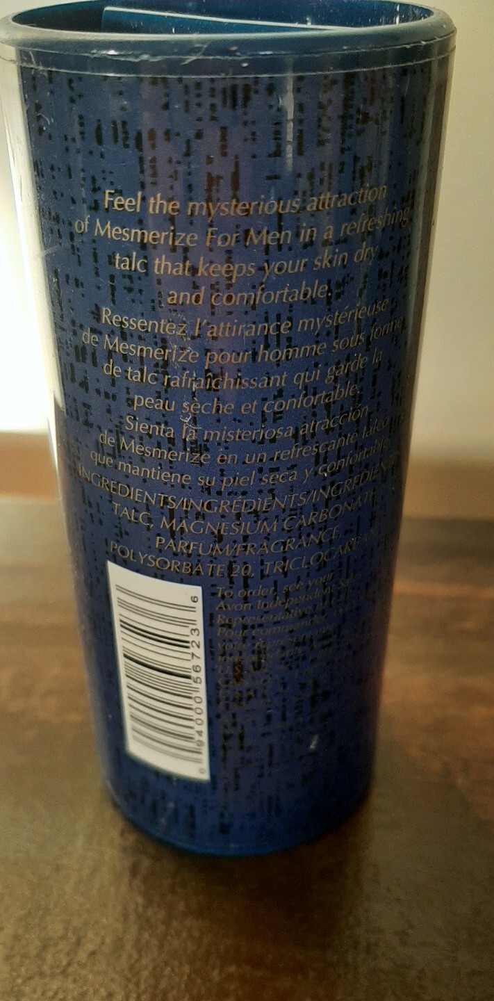 Avon Mesmerize for Men Talc Powder 75g 2.65z for sale online | eBay