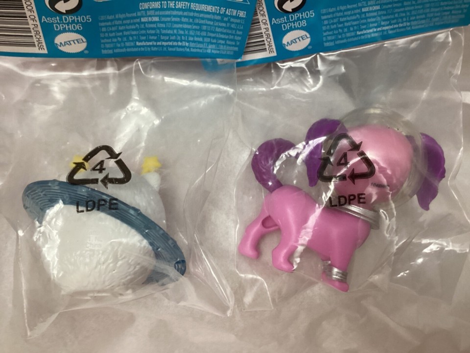 BARBIE 2015 STAR LIGHT ADVENTURE PURPLE HAIR SPRITE DOLL & SPACE ...