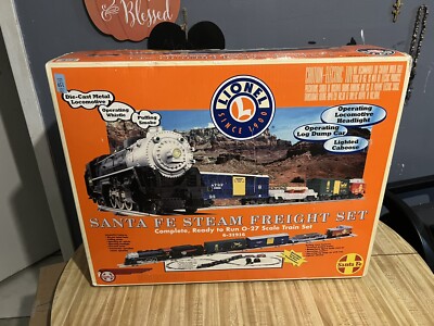 Lionel 6-31916 Santa Fe Steam Freight Train Set 0-27 Scale Untested | eBay