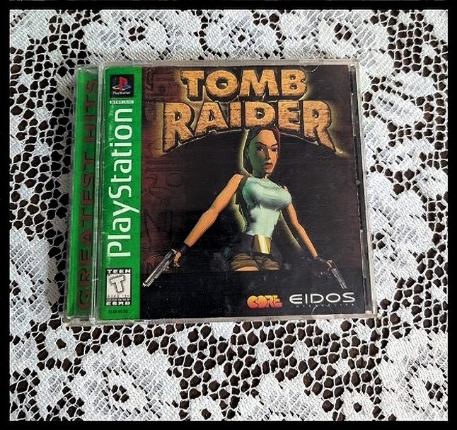 Sony PlayStation - Tomb Raider - 1996 - PS1 - Complete w/ Reg Card ...