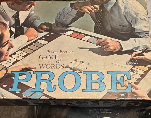 Vintage Probe Game of Words 1964 Board Game Parker Brothers | eBay