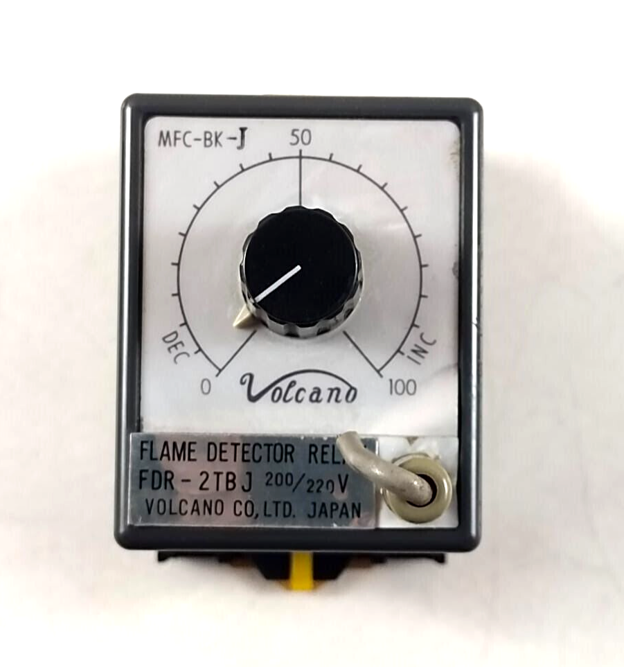 Volcano FDR-2 TBJ & MFC-BK-J Flame Detector Relay 200/220 V 8 Pin | eBay