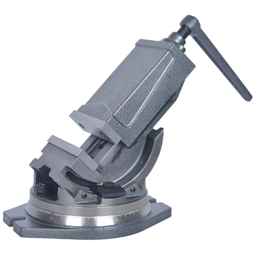 Heavy Duty Tiltable Precision Angle Flat Vise 4" Milling Machine Vise ...