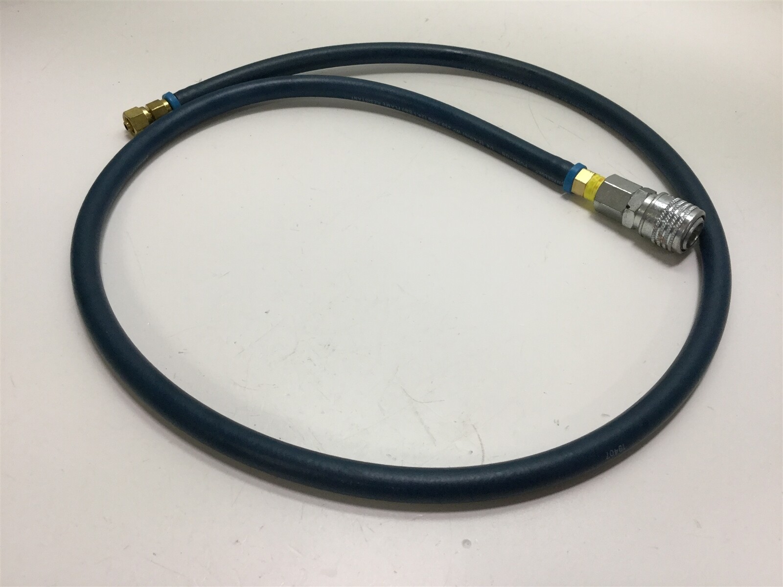 Swagelok 1/4" Flame Resistant Hose w/DynaQuip D3 Quick Disconnect ...