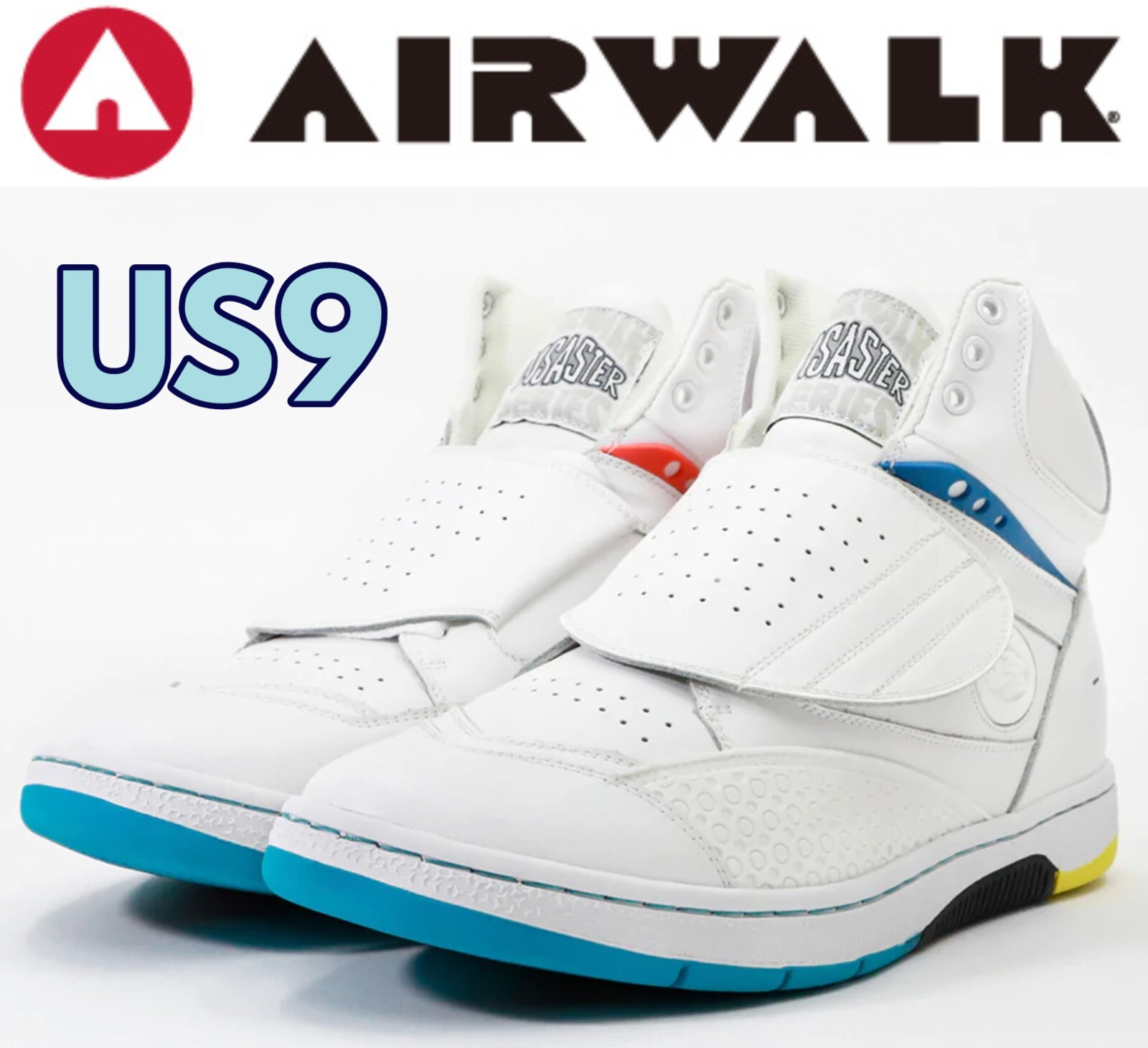 AIRWALK FACETASM Disaster White MITA Sneakers AW-CL-SP-201 Japan ...