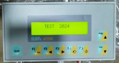 GETESTET ESA VT50 rev 2.1 -- VT050 -- VT05000000 -- ESA VT 050 00000 ...