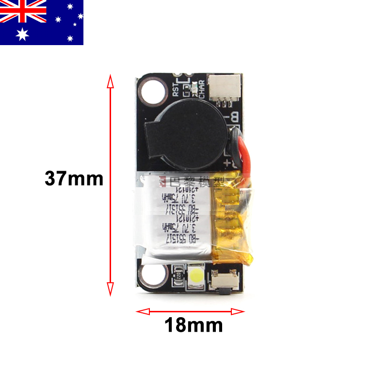 FPV Drone Loud Buzzer Tracker Locator LED with Battery | eBay Australia