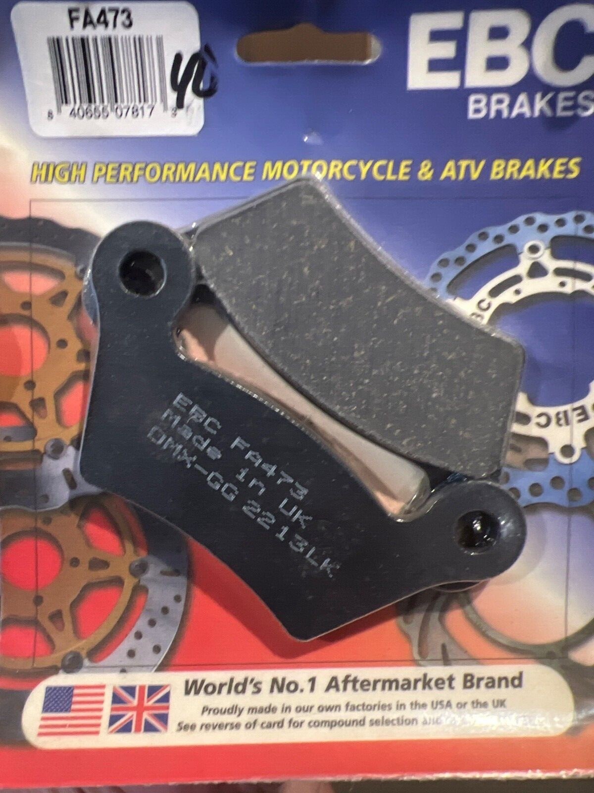 EBC - FA473 - Organic Brake Pads | eBay