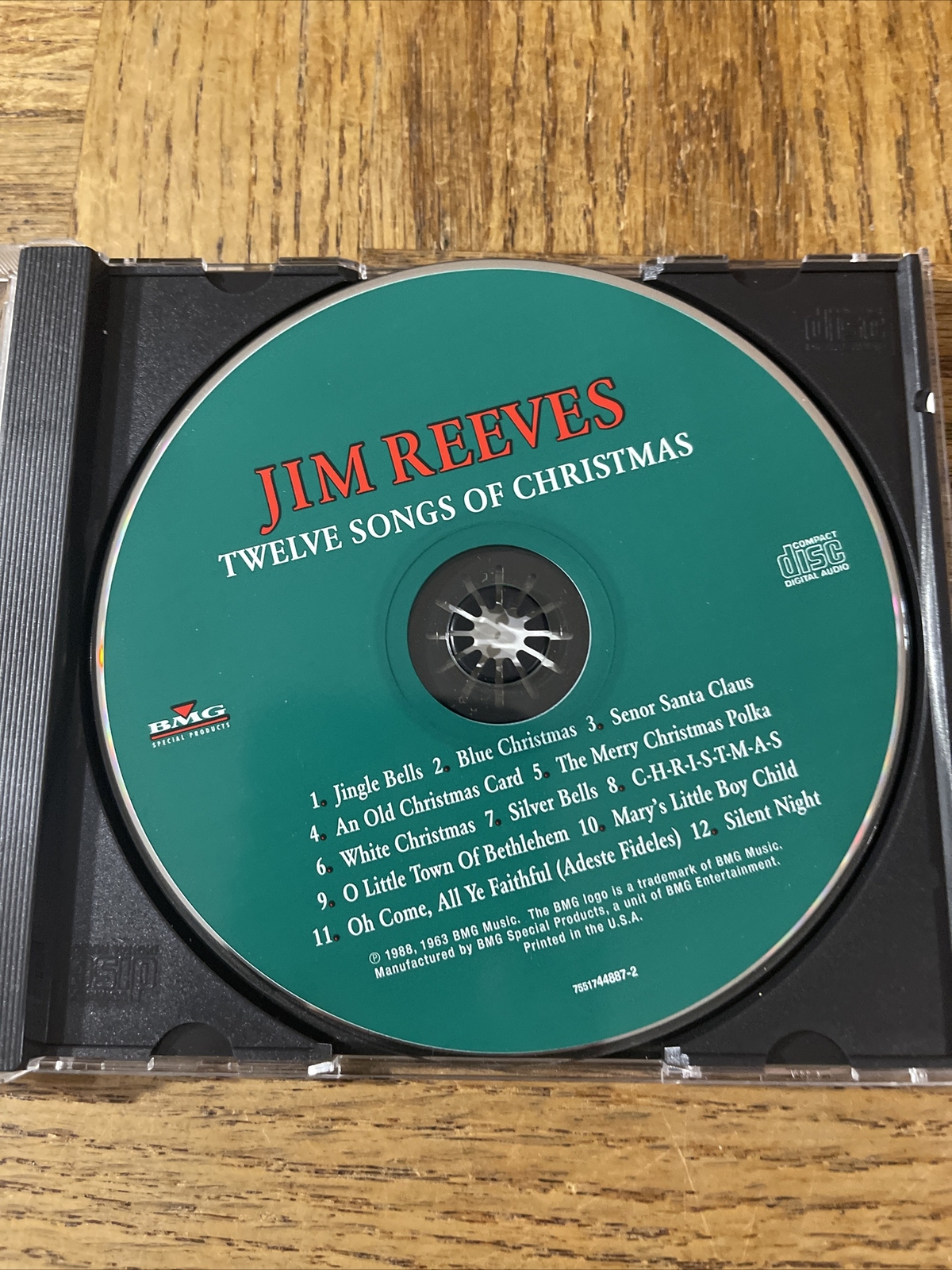 Jim Reeves Twelve Songs Of Christmas CD 755174488726| eBay