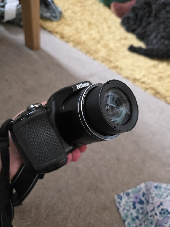 Nikon Coolpix L830 Digital Camera 16MP, Black, 34x Zoom | eBay UK