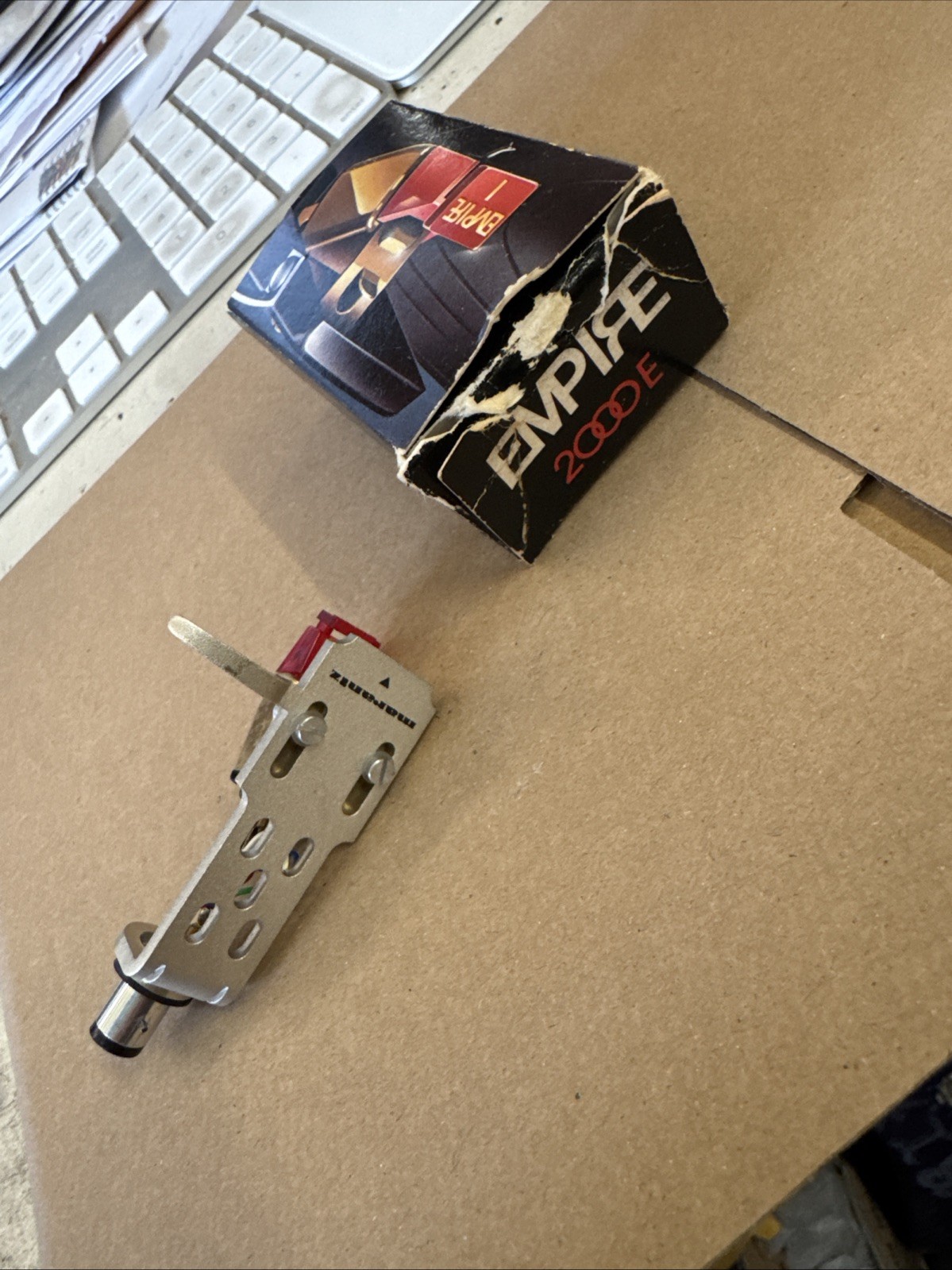 Marantz Headshell, w/ Empire 1 2000E Cartridge, Stylus, for 6350Q, 6170 ...