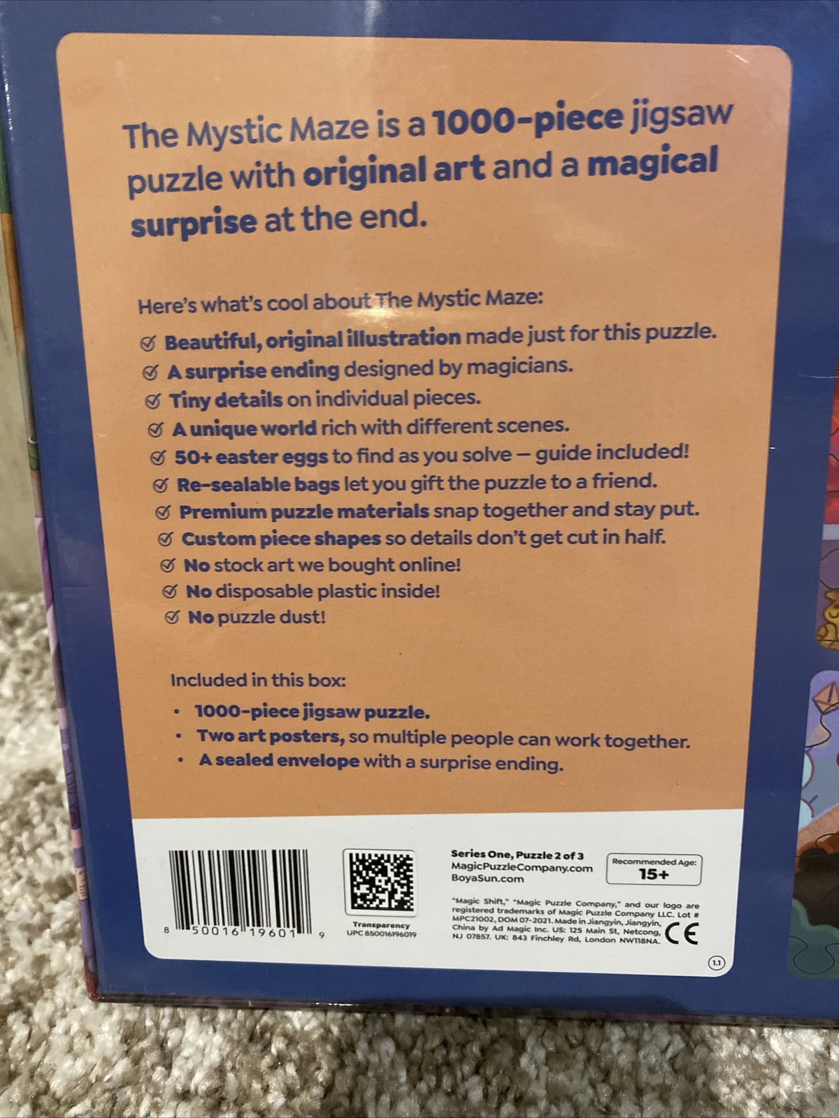 Magic Puzzle Company The Mystic Maze Jigsaw Puzzle - BGZ111372 (1000 ...