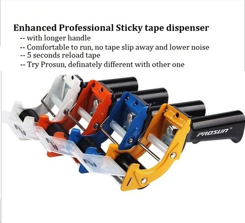 Prosun Packing Tape Dispenser Gun 48mm Roll Sticky Packaging Dispenser ...