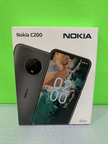Boost Mobile Prepaid Nokia C200 (32GB) Smartphone - Black Open Box | eBay