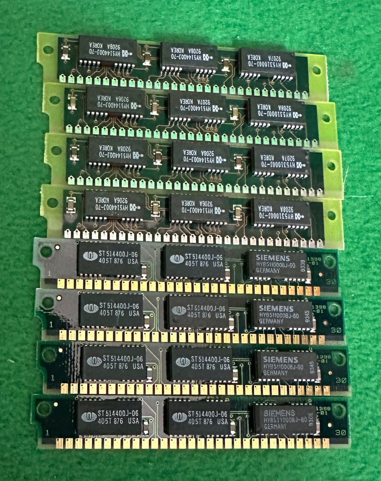 Vintage Intel 486SX-33 MHz Motherboard With RAM____PLEASE READ!!!! | eBay