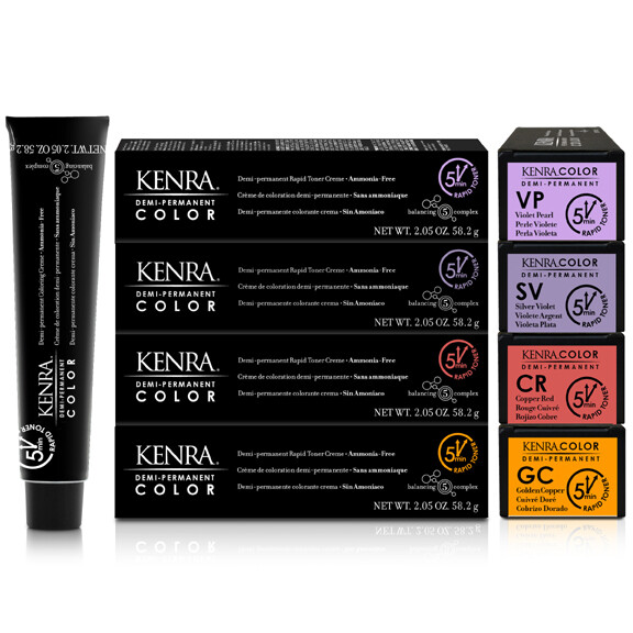 Kenra Haarfarbenkarte Brighton Beauty Supply: 100% Grey Coverage With