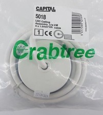 5x Crabtree 5009 4 Pin Ceiling Rose Assembly LSC Luminaire Supporting ...
