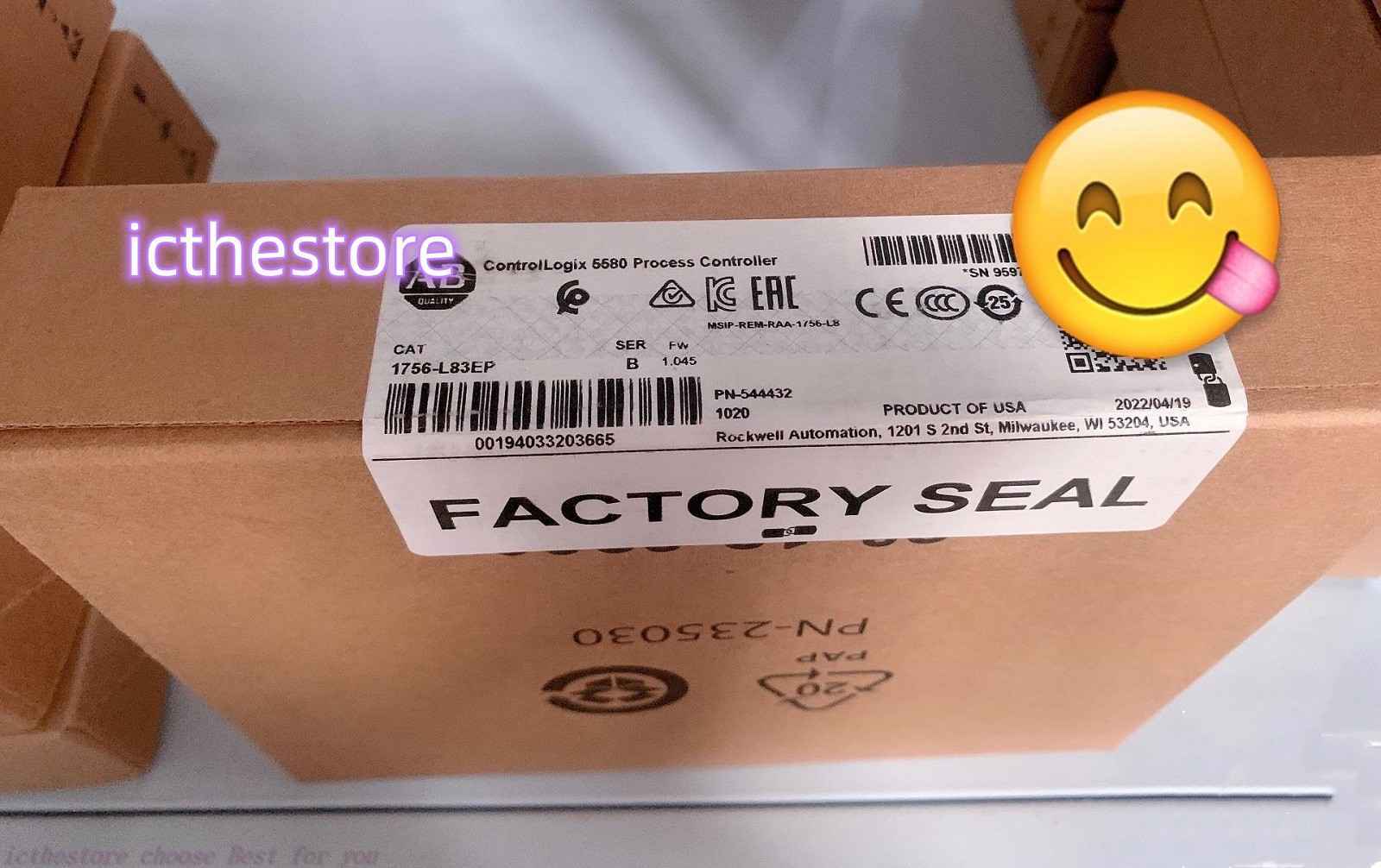 NEW 1756-L83EP PLC MODULE 1756L83EP via DHL/FedEX with warranty | eBay