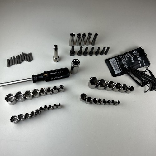 Craftsman USA - 68 Piece SAE - Inverted G - Sockets, Hex Keys, Nut ...