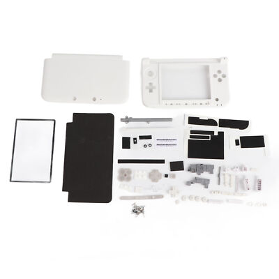 (White)Full Housing Case Cover Shell Repair Complete Replacement Kit ...