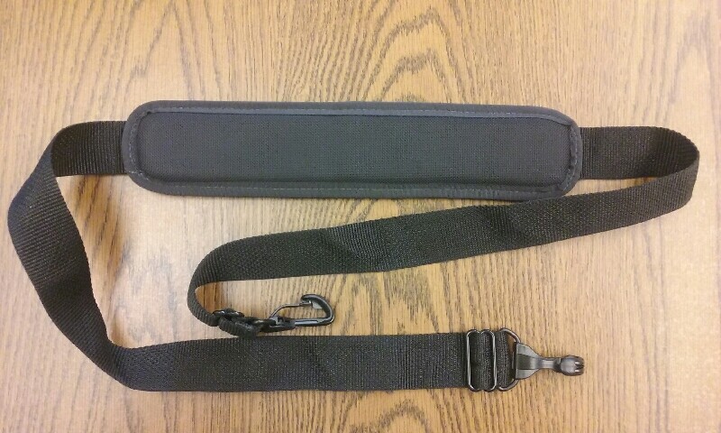 New Black Replacement Shoulder Strap 1-1/2" x 34"- 53 1/2" MADE IN USA ...