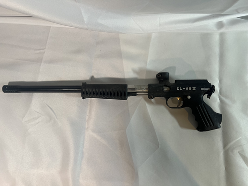 Working Vintage Tippmann SL-68 II Pump Action Paintball Gun w/ Extended ...